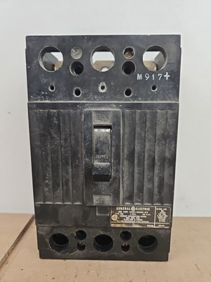 GE GENERAL ELECTRIC TQD TQD 125 CIRCUIT BREAKER 125A 125 AMP 3 POLE ...