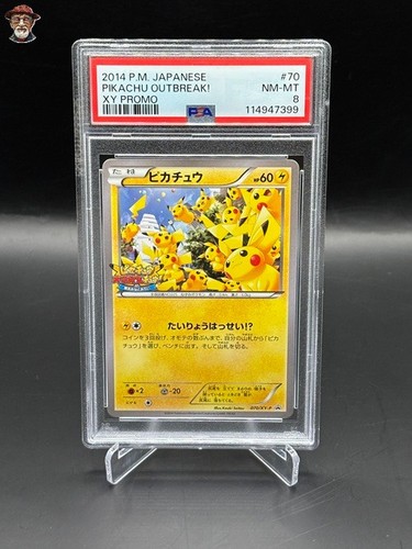 2014 Japanese Pokemon - Pikachu Outbreak! - XY Promo #70 PSA 8 | eBay