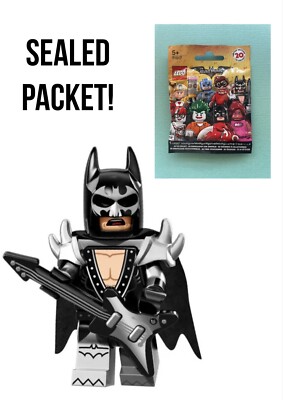 SEALED Lego Minifigure Heavy Metal Batman Movie Glam Rock Figure CMF ...
