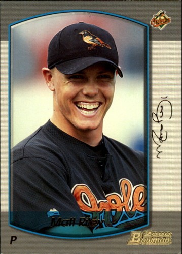 2000 Bowman - Gold #309 Matt Riley /99 for sale online | eBay
