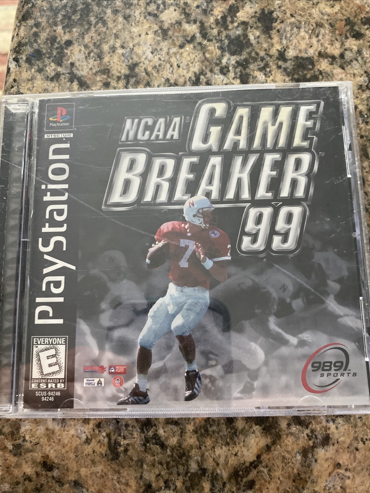 NCAA GameBreaker 99 (Sony PlayStation 1, 1998) PS1 Demo Disc Complete ...