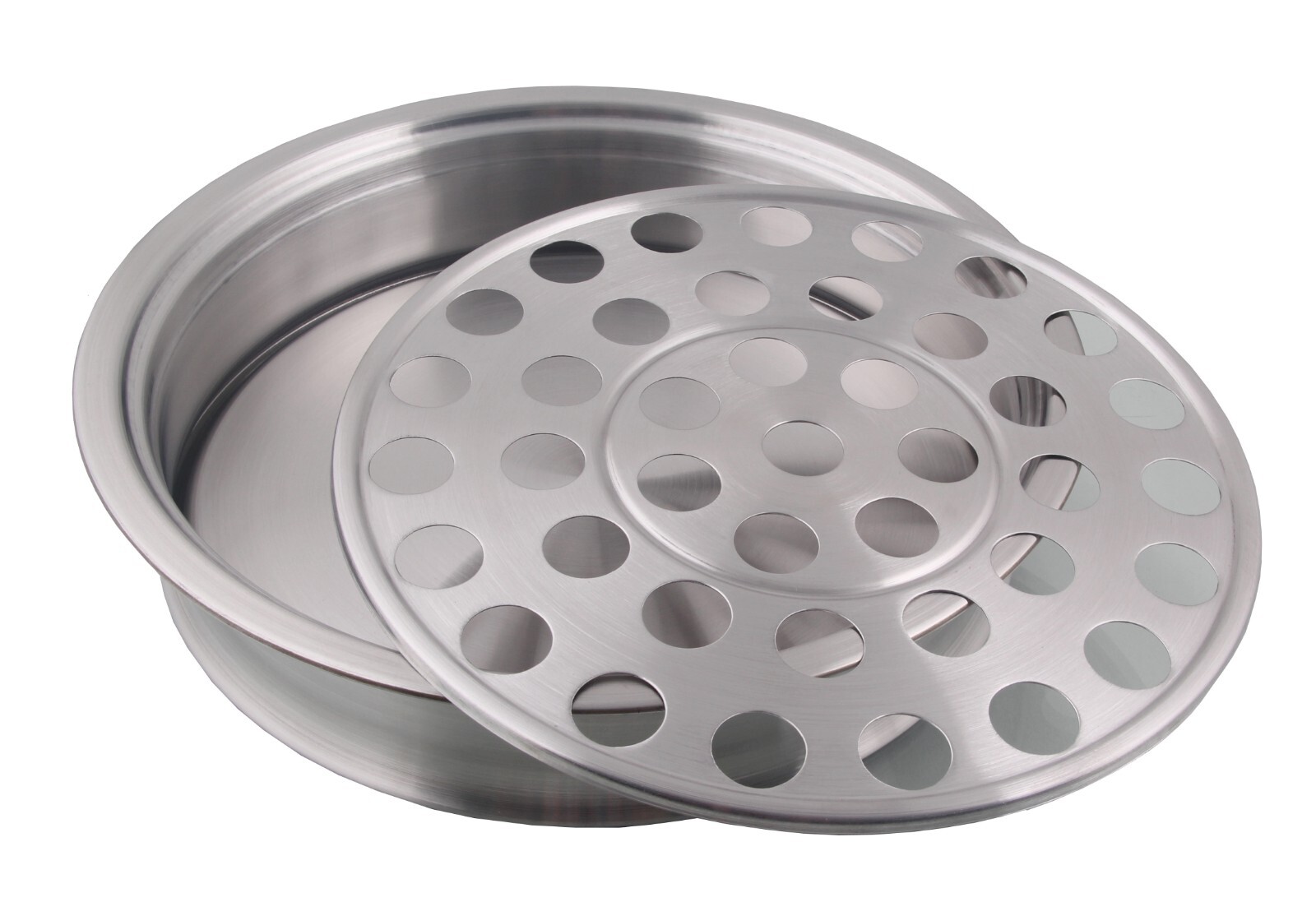 Communion Ware 2 Holy Wine Serving Trays with A Cover - (Silver/Matte ...