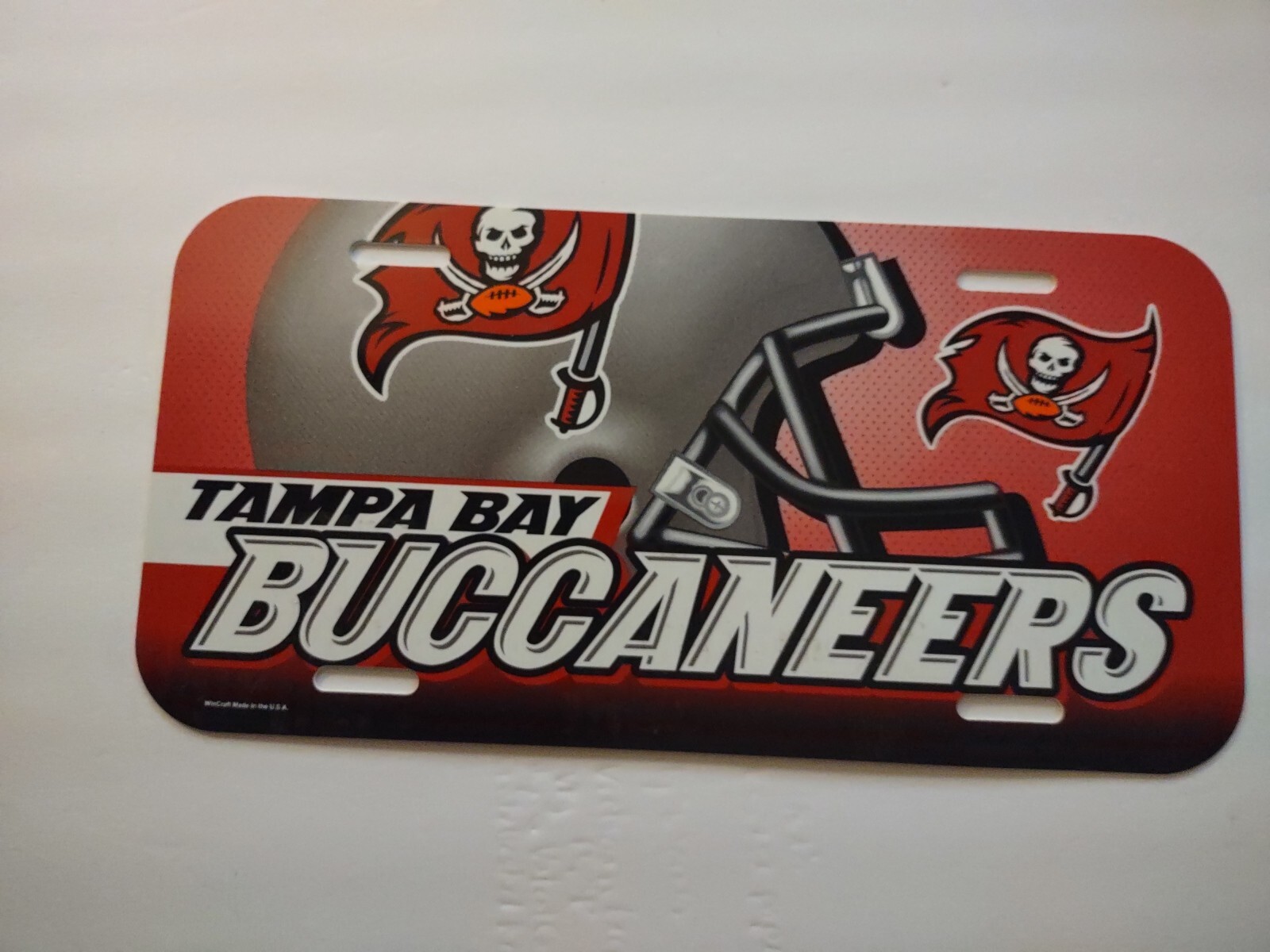 Tampa Bay Buccaneers license plate lot (2) 2003 XXXVII Champs VTG NEW ...