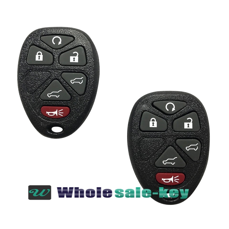 2 New Keyless Entry 6 Button Remote Fob OUC60270 For 2007-2014 Escalade ...