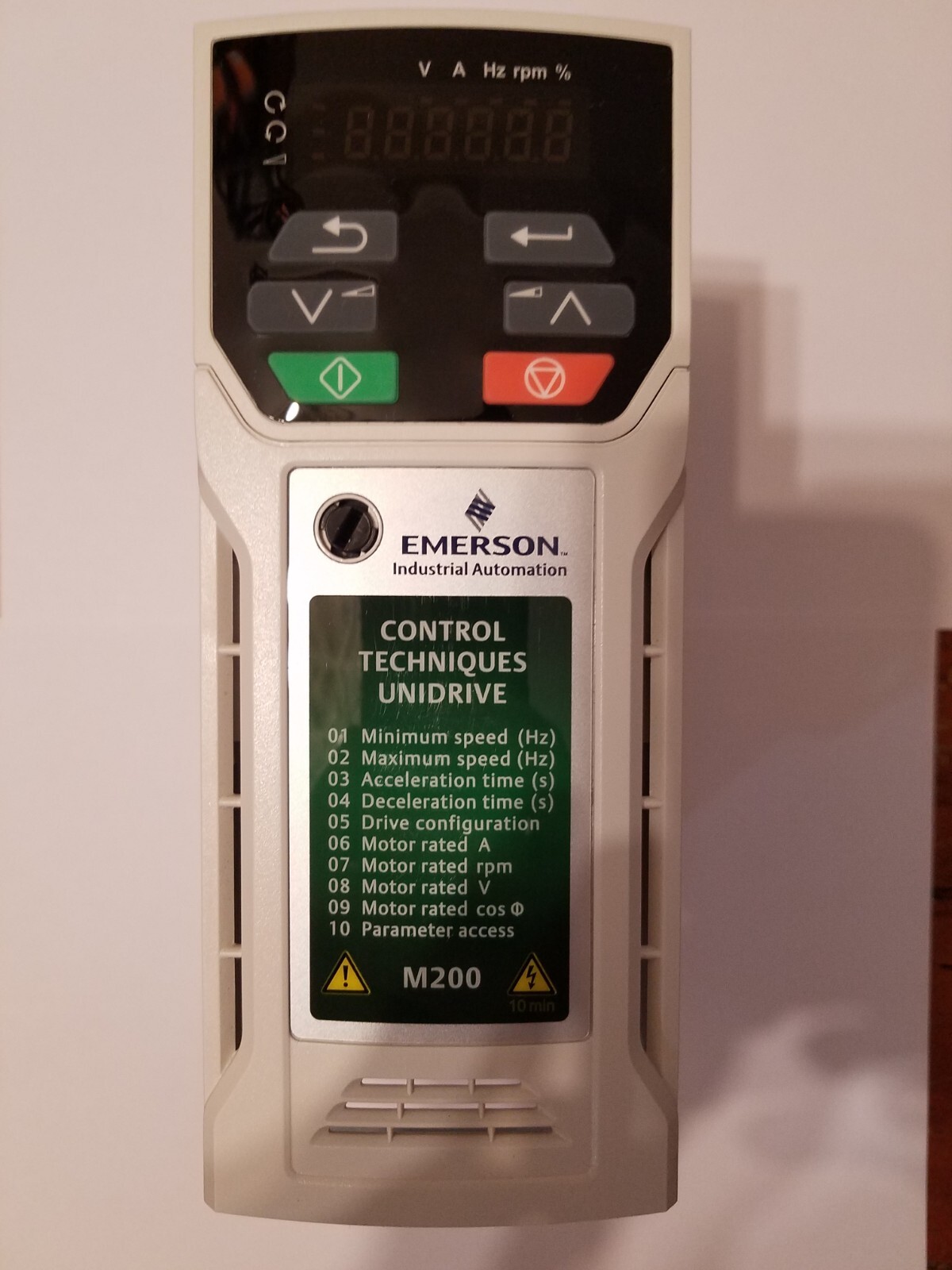 EMERSON M200-024 00041A 3 HP Variable Frequency Drive 480V 1.5kw VFD | eBay