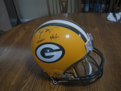 Brett Favre Signed Authentic NFL Helmet Limited Edition #24 of 149 c/w ...