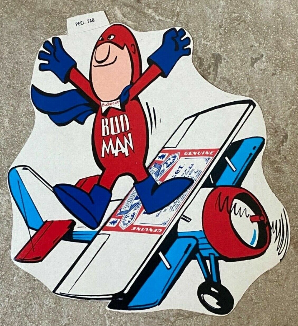 Budweiser Bud Man Sticker Choose from 8 Different Anheuser-Busch ...