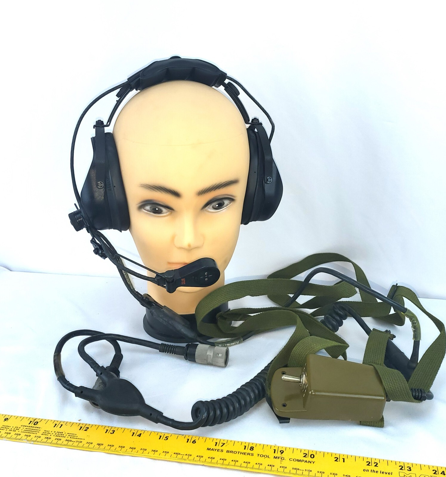 Astrocom Vintage Military Headset 5965-01-148-3396 MILITARY SURPLUS | eBay