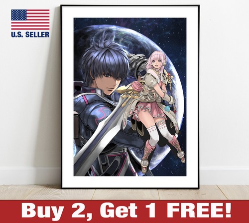 Square Enix Star Ocean Poster 18" x 24" Print Anime Game Room Wall Art ...