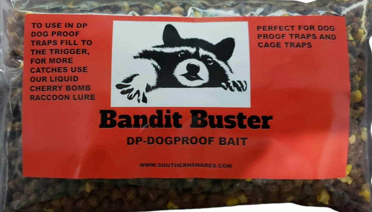 Bandit Buster Raccoon Bait Trapping Bait DP Live Catch Bait Cage Coon ...