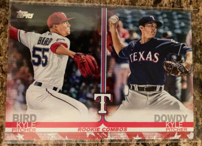 2019 Topps Update Kyle Bird Dowdy RC #US 183 Independence Day SP #d /76 ...