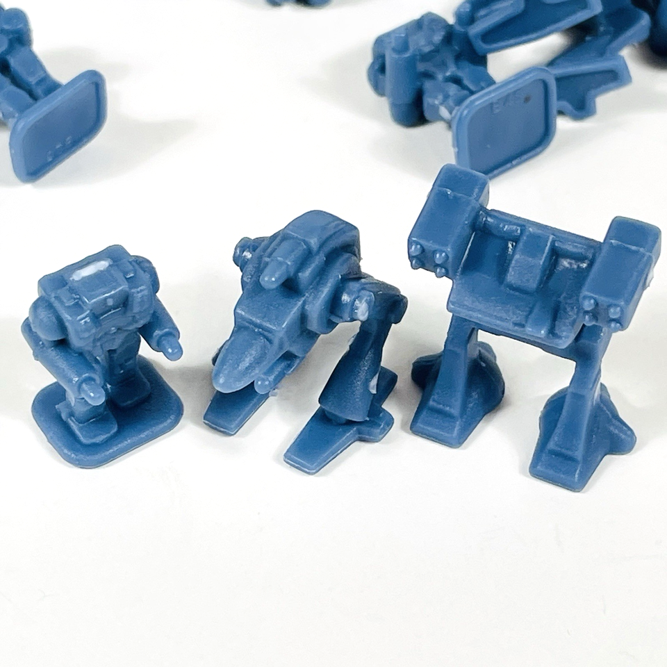 Risk 2210 AD Board Game 80 Replacement Blue Army Miniatures Playing ...