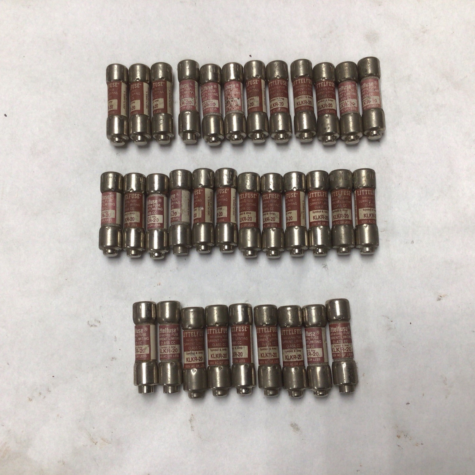 Littelfuse KLKR-20, 600v, Fast Acting Current Limiting Fuse, (Sold in ...