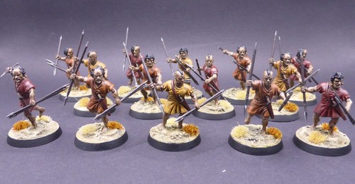 14x Carthaginian Javelins Light Infantry Victrix 28mm Painted Ancients ...