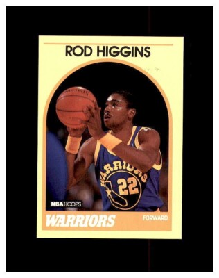 1989-90 NBA Hoops Superstars yellow ROD HIGGINS #34 | eBay