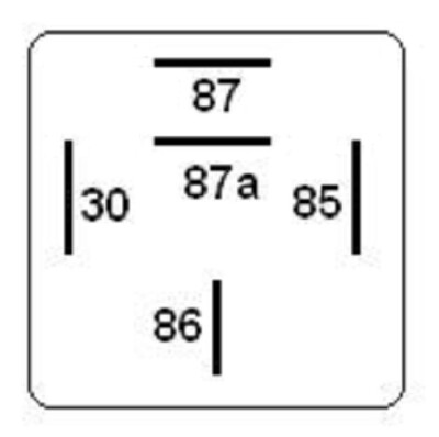 Relay Holden C/over GMH Pins 30 and 86 reversed 92092444 12v BRAND NEW ...