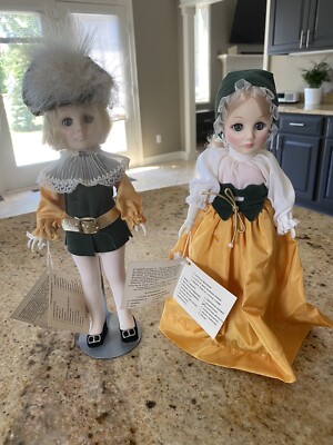 Effanbee Storybook Dolls - Prince Charming & Sleeping Beauty With ...