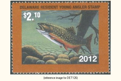 D2K Delaware Trout Stamp 2012 $2.10 | eBay