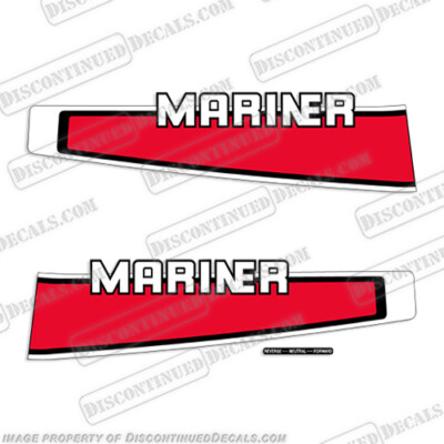 Fits Mariner Outboard Engine Decals - Universal for all horsepower ...
