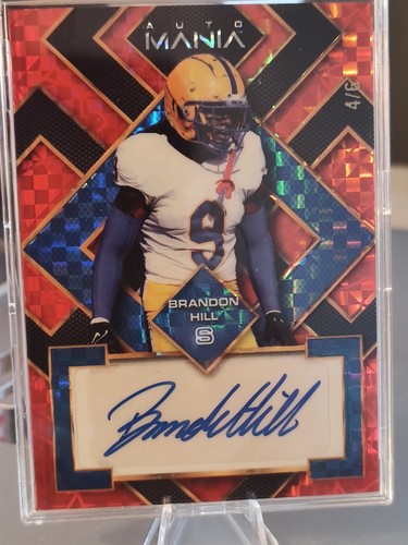 2023 Wild Card Auto Mania Brandon Hill #4/6 | eBay