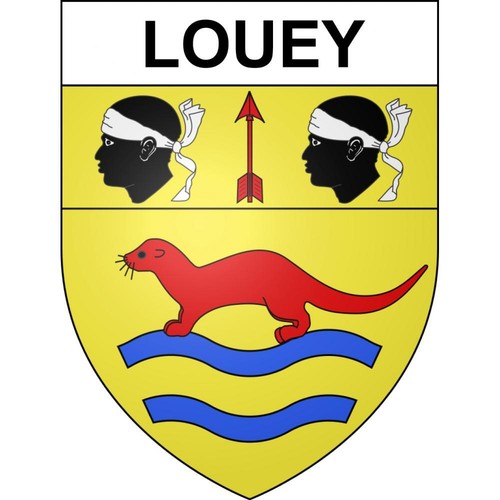 Louey 65 ville sticker blason écusson autocollant adhésif | eBay