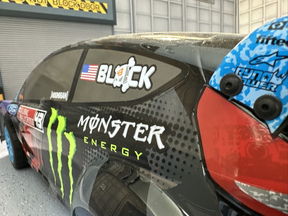 NEW HPI KEN BLOCK GYMKHANA FORD FIESTA ST WR8 RS Focus 1/8 Rally 2013 ...