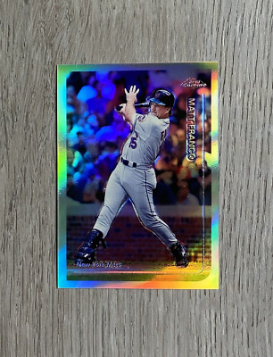 1999 MLB Topps Chrome Baseball | Matt Franco 'REFRACTOR' | #268 | NY ...