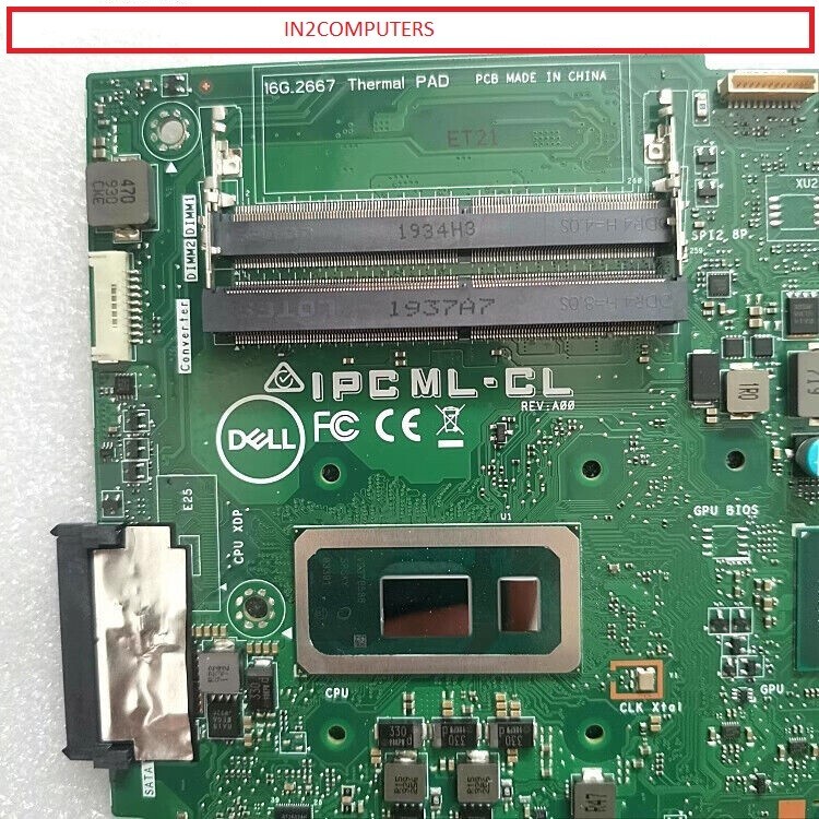 0KVJPP IPCML-CL For DELL Inspiron 24 5490 7790 AIO M.BOARD 0YHM9D | eBay