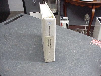 HP 8510C Network Analyzer Operating Programming Manual Firmware Revision C.07.XX | eBay