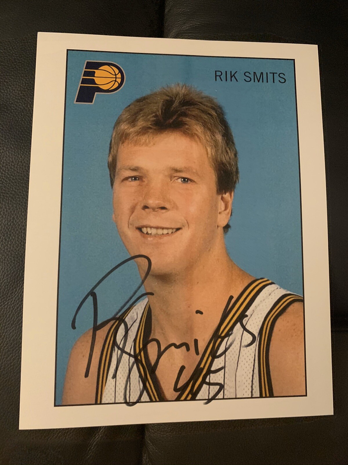 Rik Smits Signed Picture 8.5 X 11 Autographed Indiana Pacers | eBay