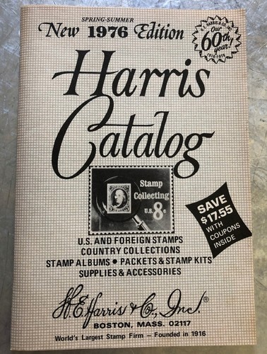 VINTAGE HARRIS CATALOG 1976 STAMP COLLECTING | eBay