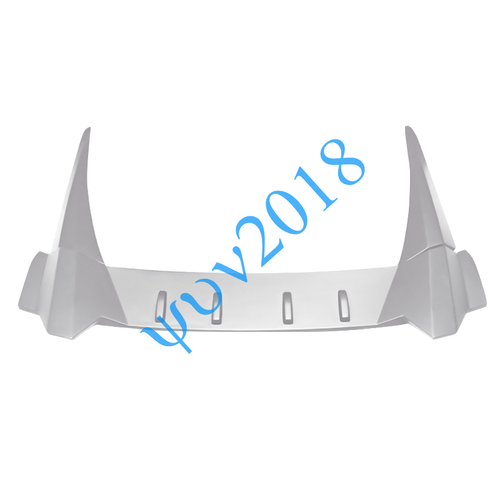 3* Silver Type-R Rear Window Wing Spoilers Cover For Honda Civic Sedan ...