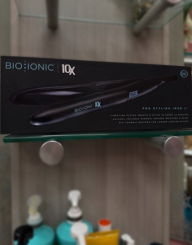 Bio Ionic 10x Pro 1 inch Styling Iron - Black | eBay