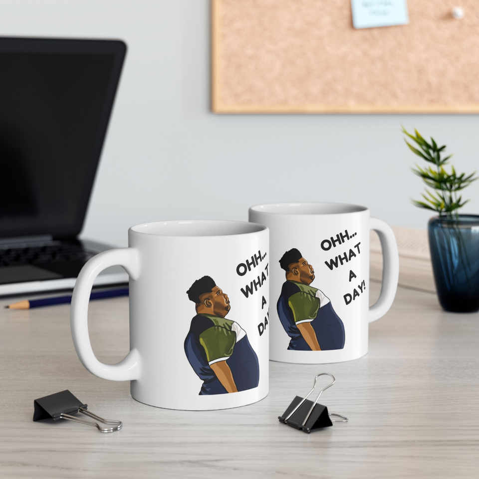 Novelty Harvey Price Oh What a Day Mug 11oz Ceramic | eBay UK