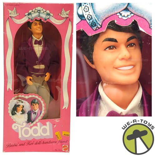 Barbie & Ken's Handsome Friend Todd Doll He's a Groom Mattel 1982 #4253 ...