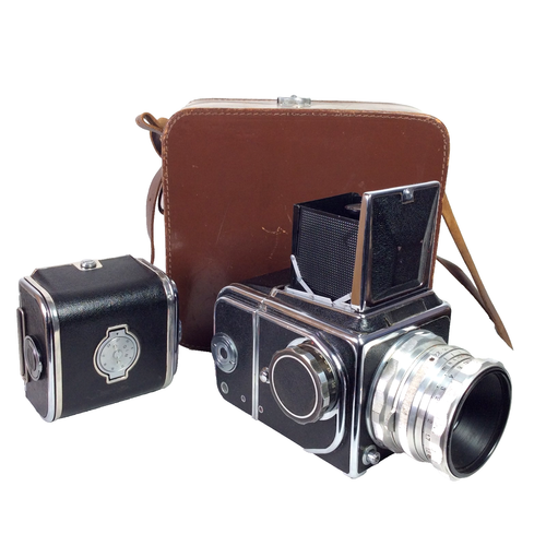 Kiev 80 SLR Medium Format Camera Waist Level Finder, 80mm Lens & Extra ...