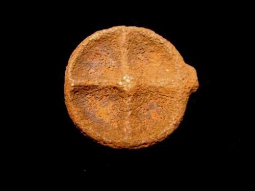 THRACE. ISTROS, EARLY COINAGE. 5th Cent BC. AE 15. Solar wheel. IST on ...