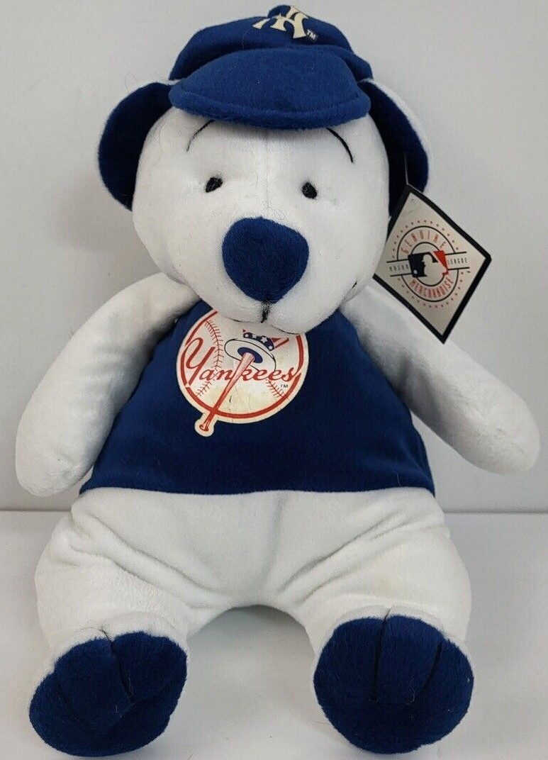 Good Stuff 2002 New York Yankees 12" Baseball Plush Bear Stuffed Animal ...