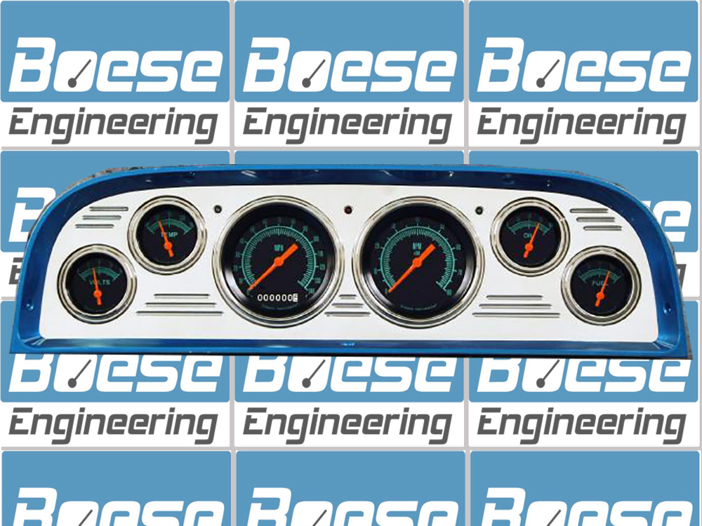 60 61 62 63 Chevy Truck Billet Aluminum Gauge Panel Dash Insert ...