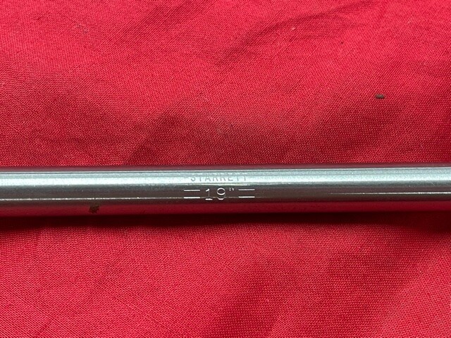 Starrett 19" Micrometer Standard End Measuring Rod - 234B-19 for sale ...