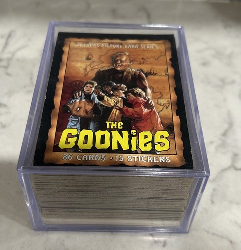 1985 Topps Goonies Movie Complete 86 Trading Card & Sticker Set | eBay