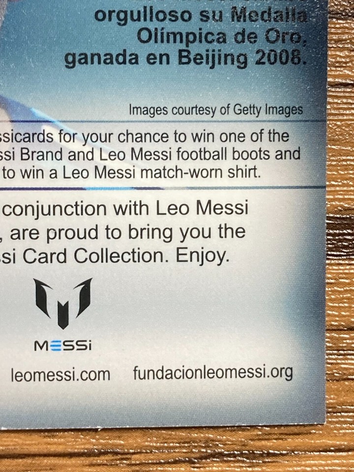 Icons Leo Messi Card Collection Limited Trading Card 2013 Limited ...