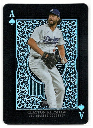 2025 Topps Series 1 Clayton Kershaw All Aces AA-10 Los Angeles Dodgers ...