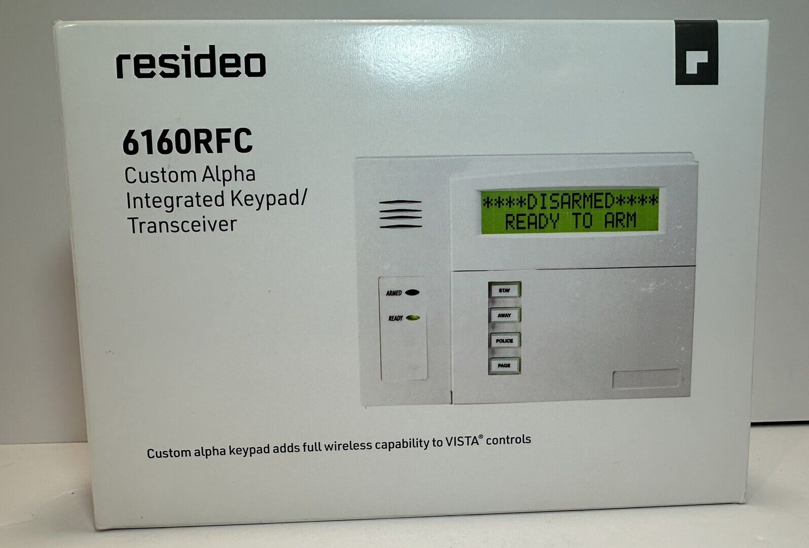 BRAND NEW Honeywell Vista 6160RFC KEYPAD CUSTOM ALPHA ADEMCO RESIDEO ...