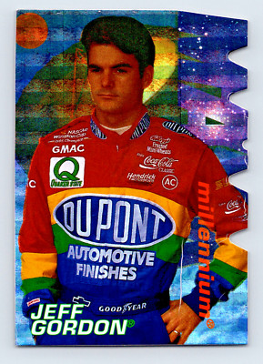 Maxx Race Cards Jeff Gordon #MM6 Die Cut Millennium Chevy DuPont NASCAR ...