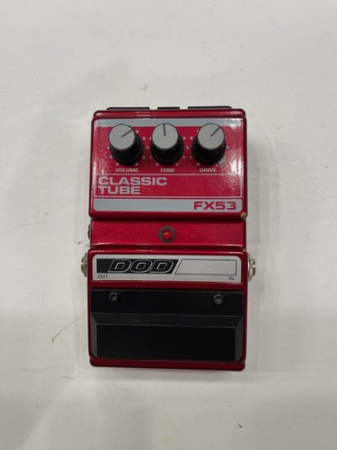 DOD Digitech FX53 Classic Tube Overdrive Rare Vintage Guitar Effect ...