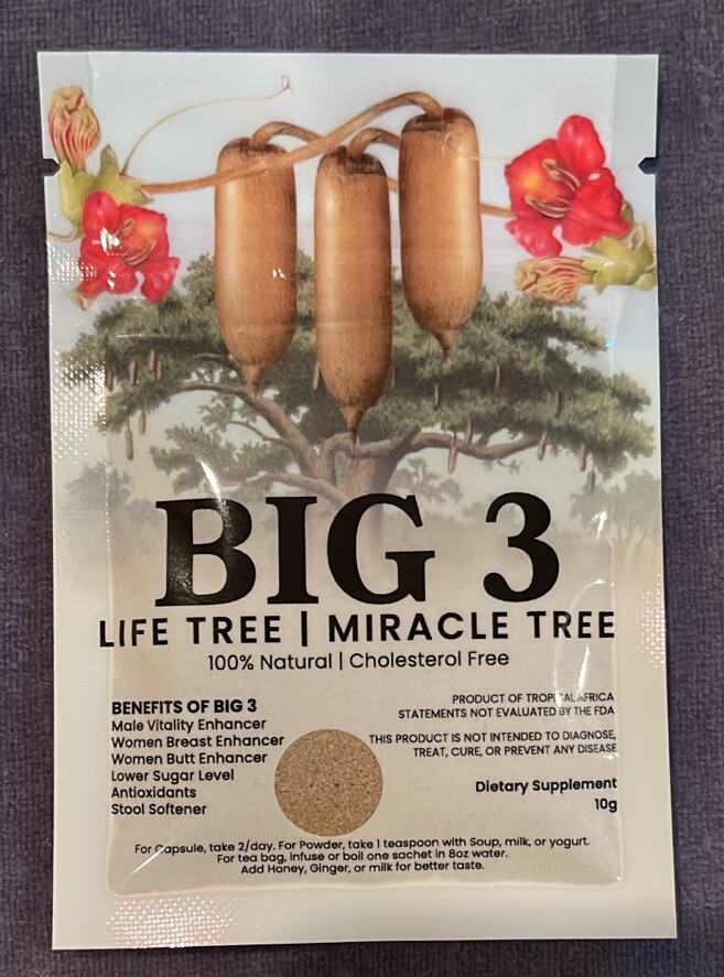 Kigelia Africana Male Enlargement 5x10g Powder- Female Breast & butt ...