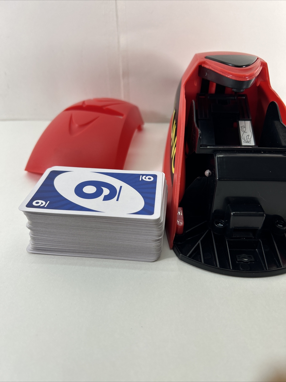 UNO Attack Battery Operated CARD SHOOTER DISPENSER With Complete Set Of ...