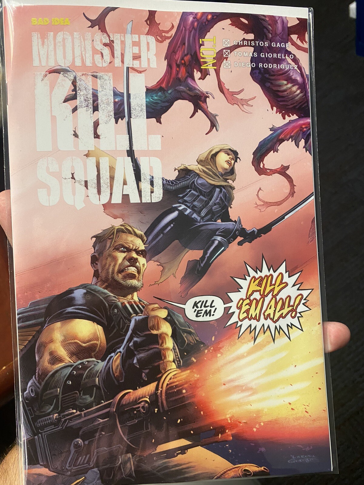 Monster Kill Squad - Bad Idea Comic - Low Print - Unread | eBay