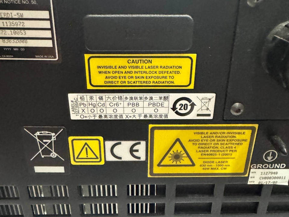 Coherent VERDI-5W DPSS Laser System 532nm Green OEM Lab Tested USA | eBay
